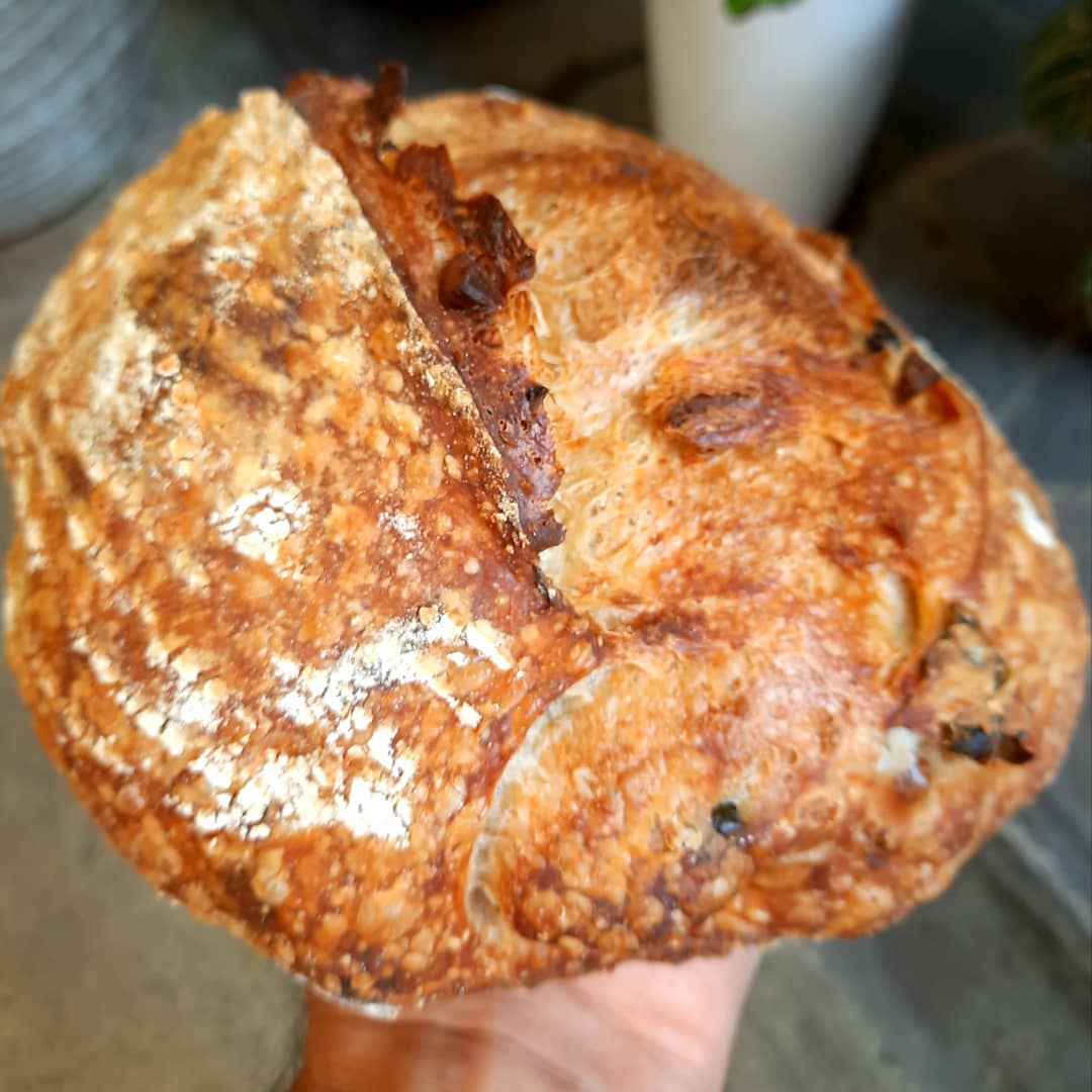 Jalapenos and Cheese Wholemeal Sourdough Bread (750gr Vegetarian ...